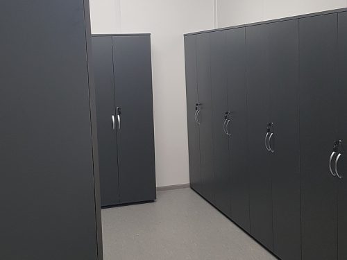 Changing room container, containers locker room, Employee cloakroom